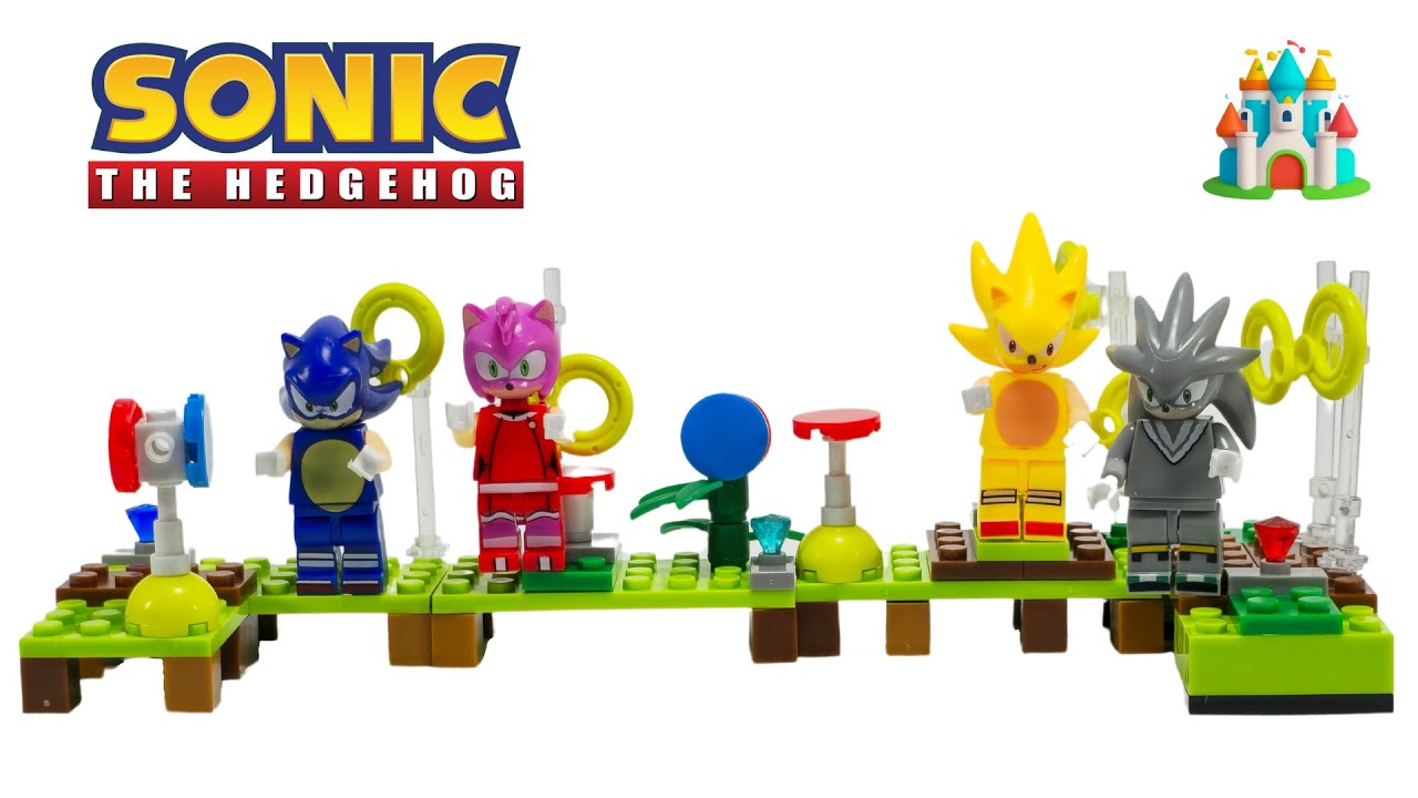 LEGO Sonic The Hedgehog Unknown World 4 Sets - Speed Build | Unofficial ...