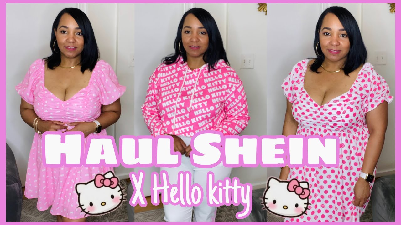 SHEIN X HELLO KITTY SHOPPING HAUL 2021 - YouTube