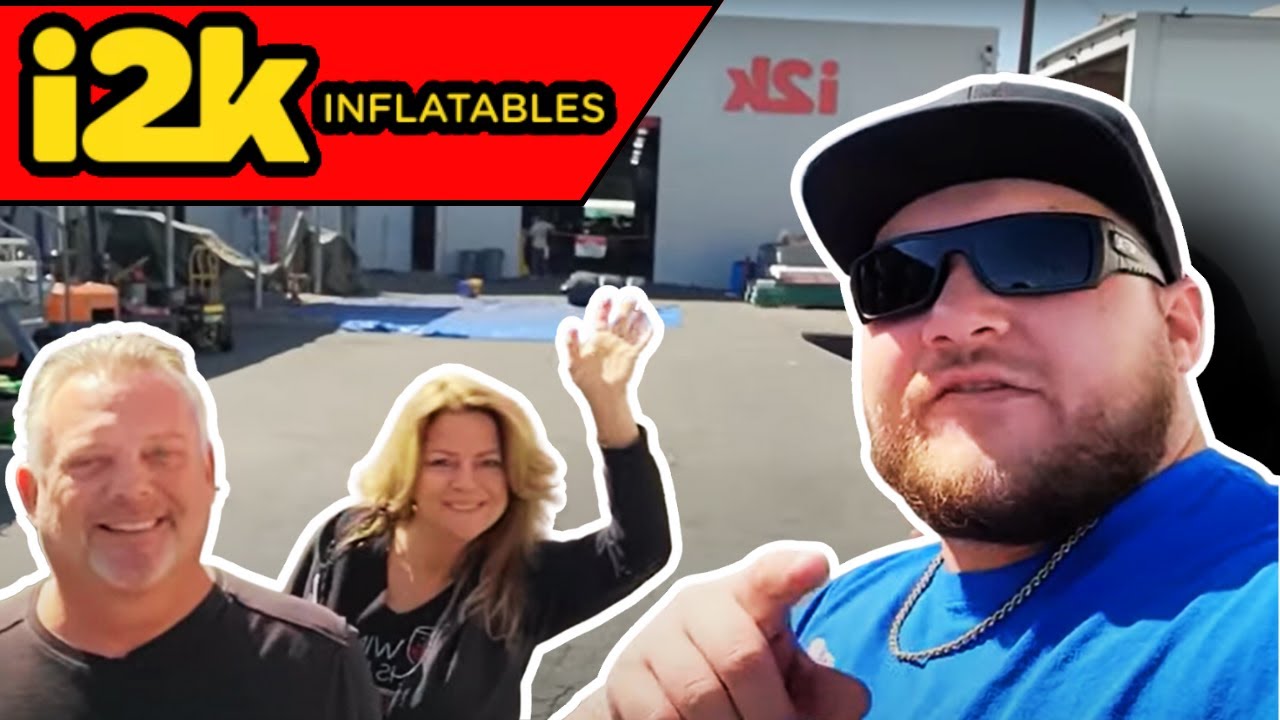 Party Rental Manufacturer Tour With I2K Inflatables - YouTube