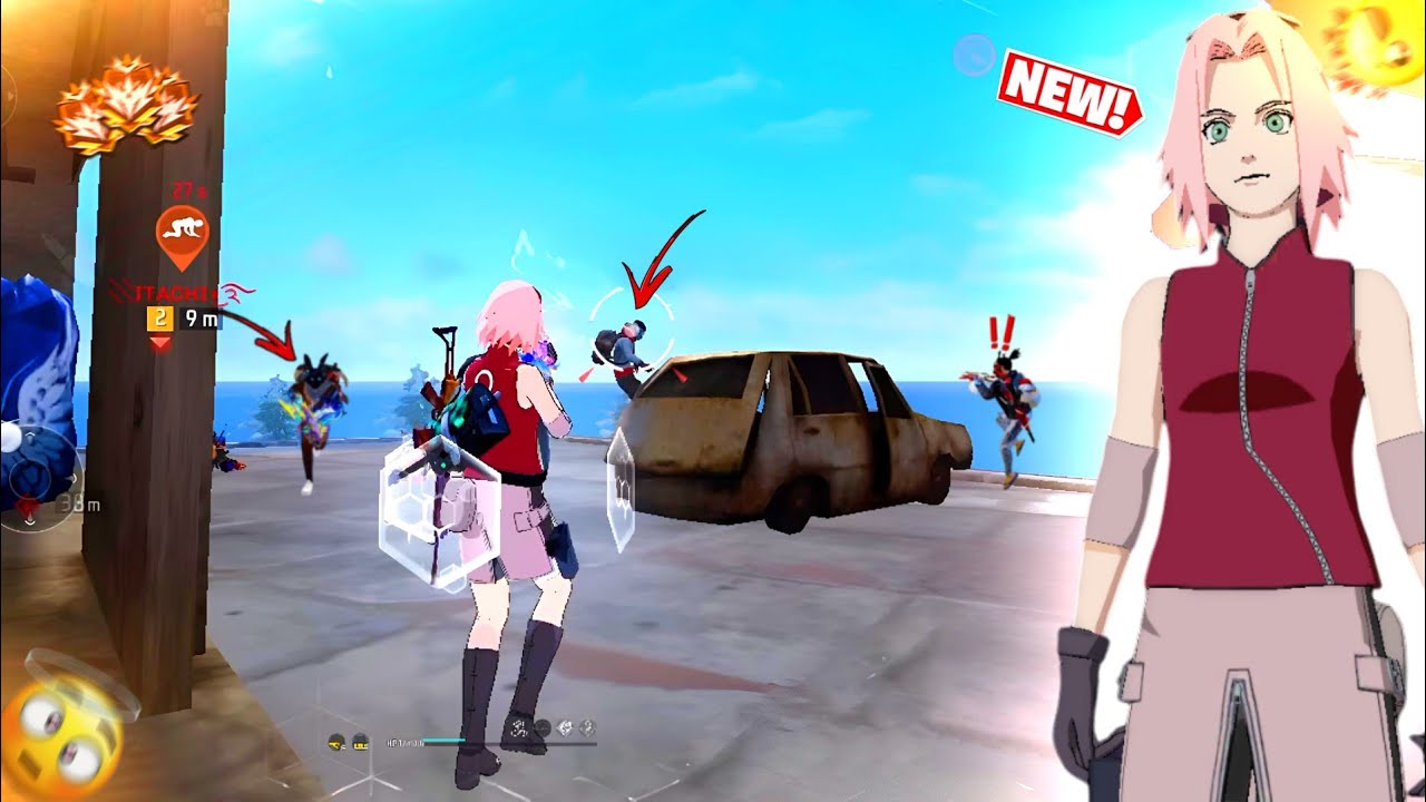 East Or West Sakura Is The Best 🔥 Cs Rank Gameplay Another Time With ...