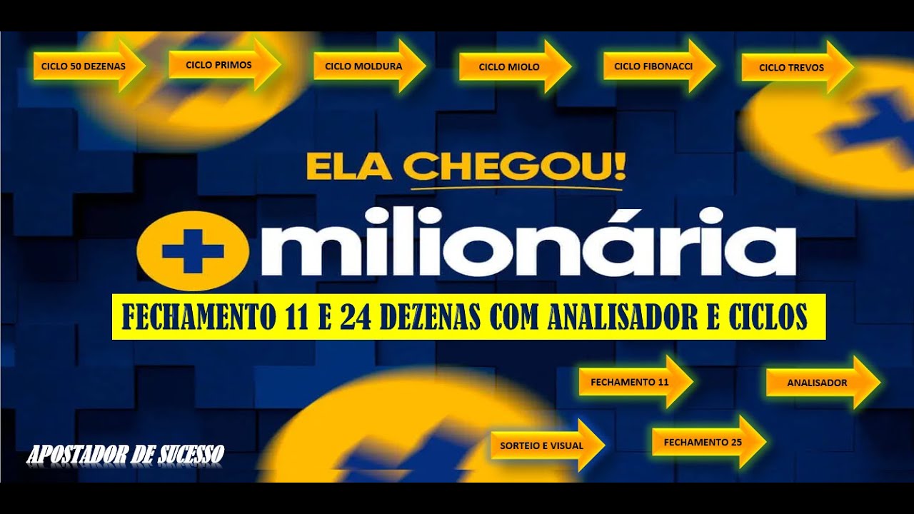 DICAS PARA MAIS MILIONÁRIA ACUMULADA EM R$ 155 MILHÕES DE REAIS - YouTube