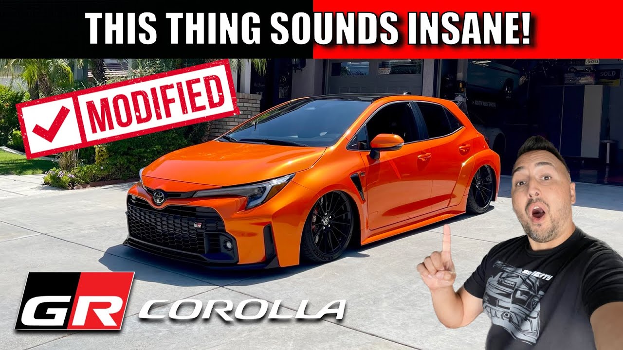 NEW GR COROLLA! Modded with only 400 Miles...First LOOK and DRIVE ...