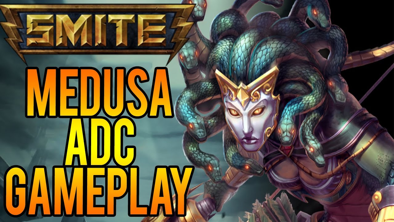 Smite: Medusa ADC Gameplay - Yeah ...This God is Broken - YouTube