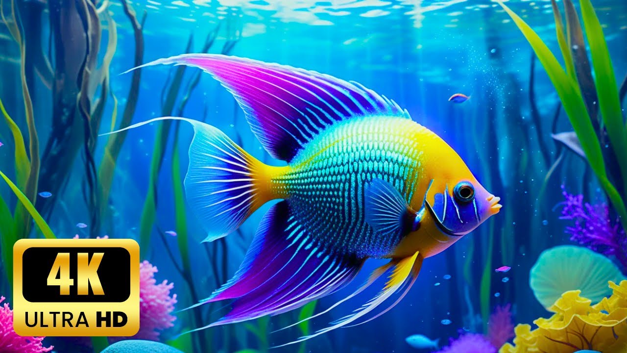 24 Hours Of Beautiful Coral Reef Fish 4K (ULTRA HD) - Relaxing Ocean ...