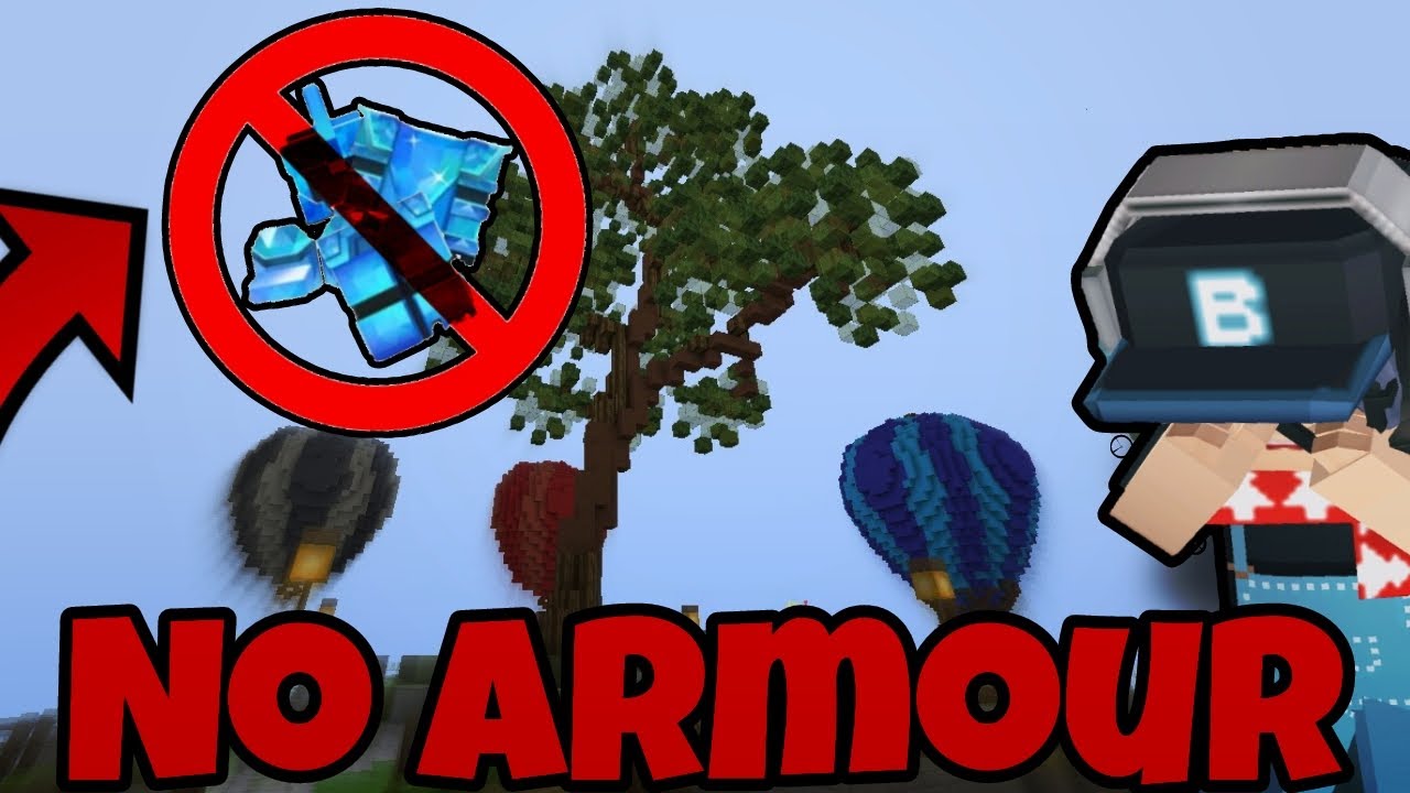 Play Bedwars Without Armour Only Tools | Blockman Go - YouTube