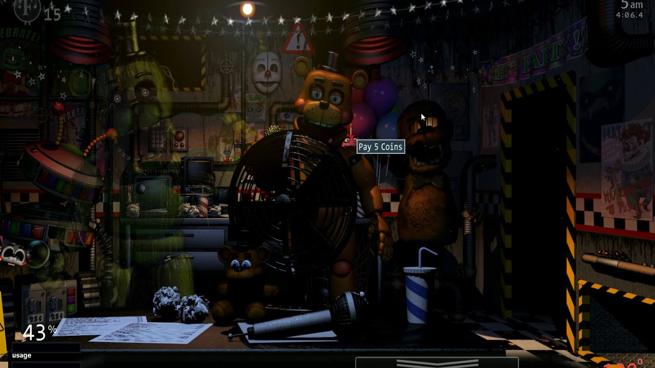 Ma joc fnaf ucn!!! - YouTube