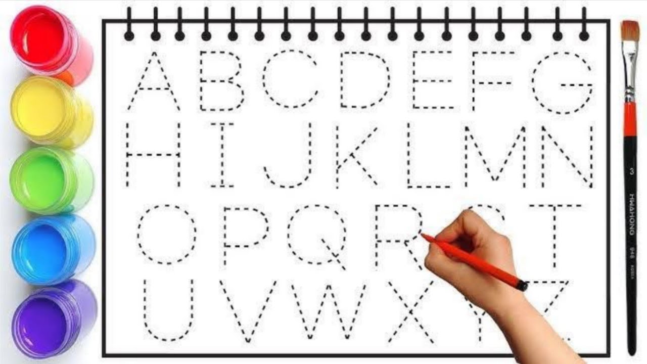 Learn to Draw the Alphabet A-Z: | preschool learning videos | Easy ...