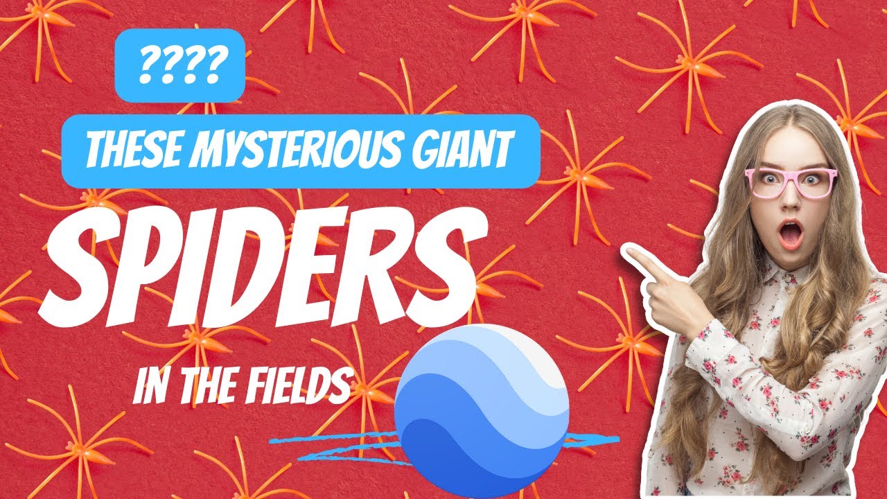 Mysterious giant spiders spotted on Google Earth - YouTube