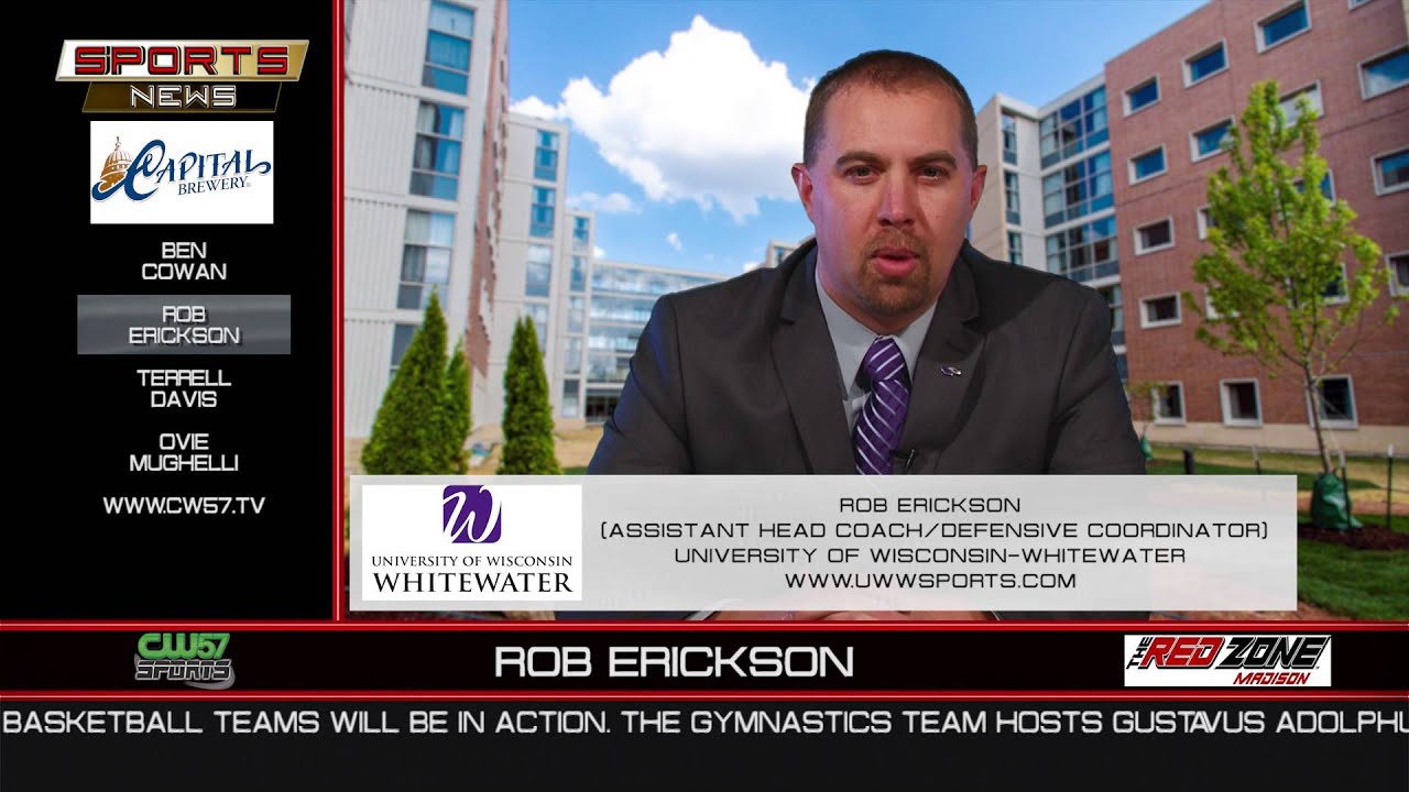The Sports News | Rob Erickson University of Whitewater | 2/1/16 - YouTube