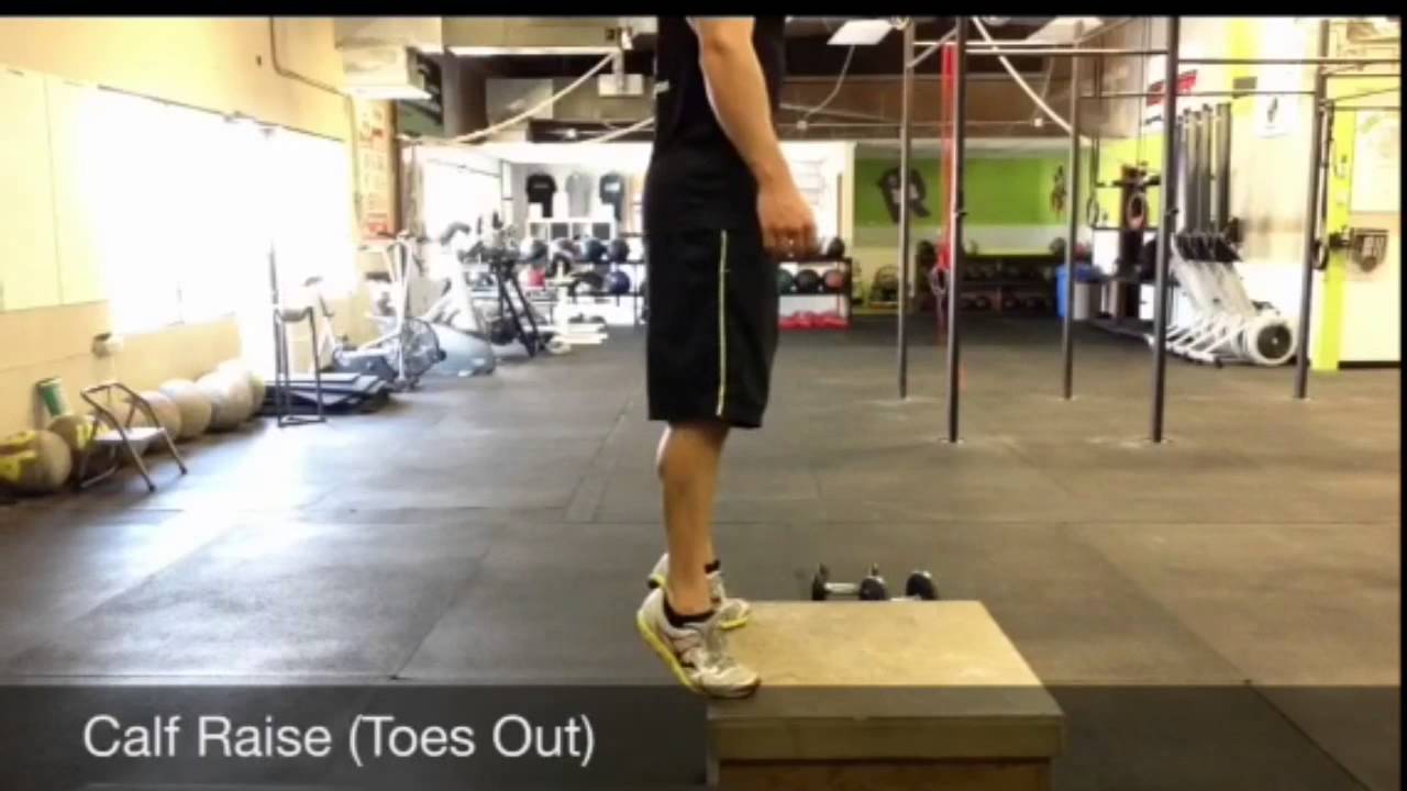 3 Position Calf Raise - YouTube