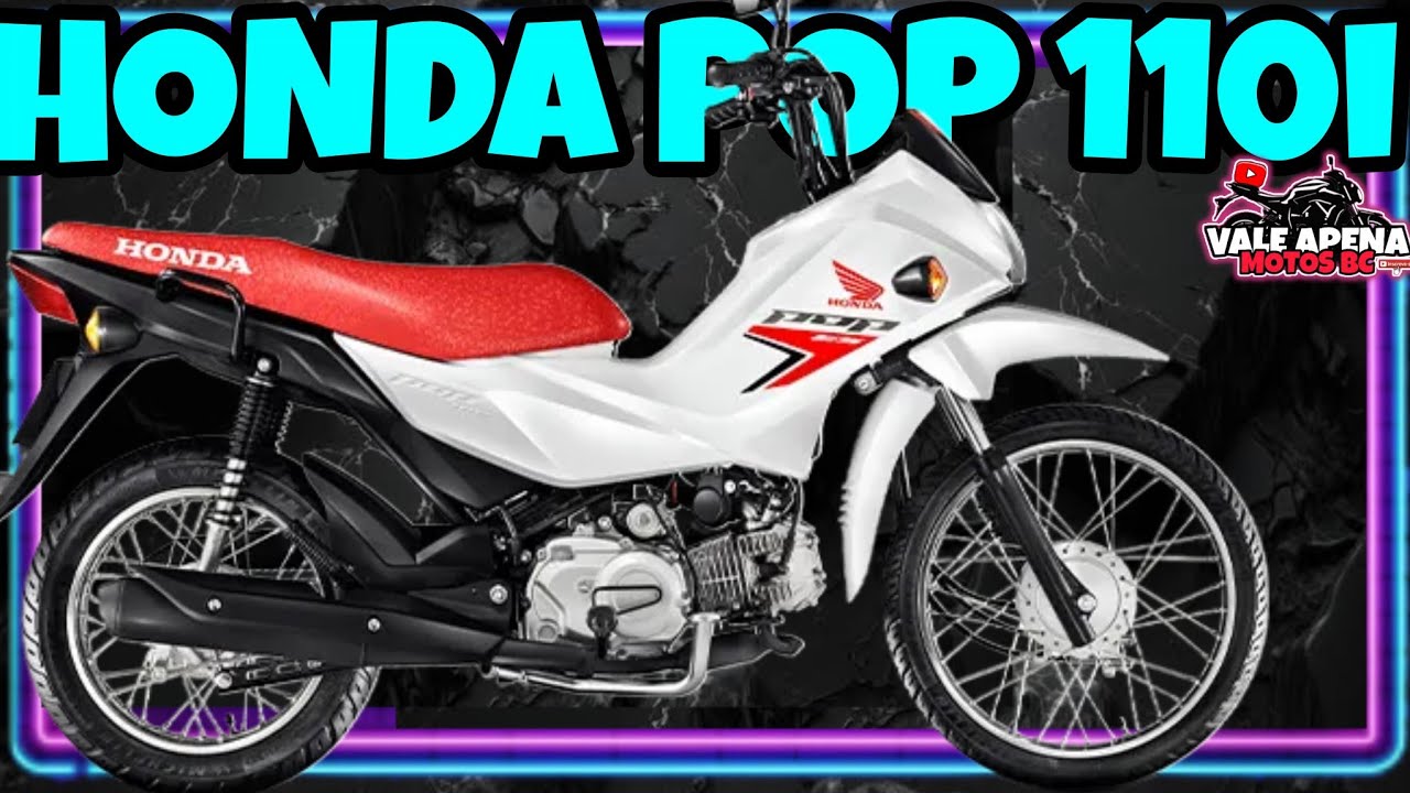 TUDO SOBRE A HONDA POP 100/110i - YouTube