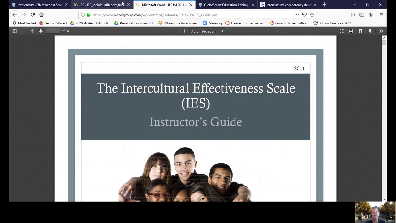 Intercultural Effective Scale (IES) - YouTube