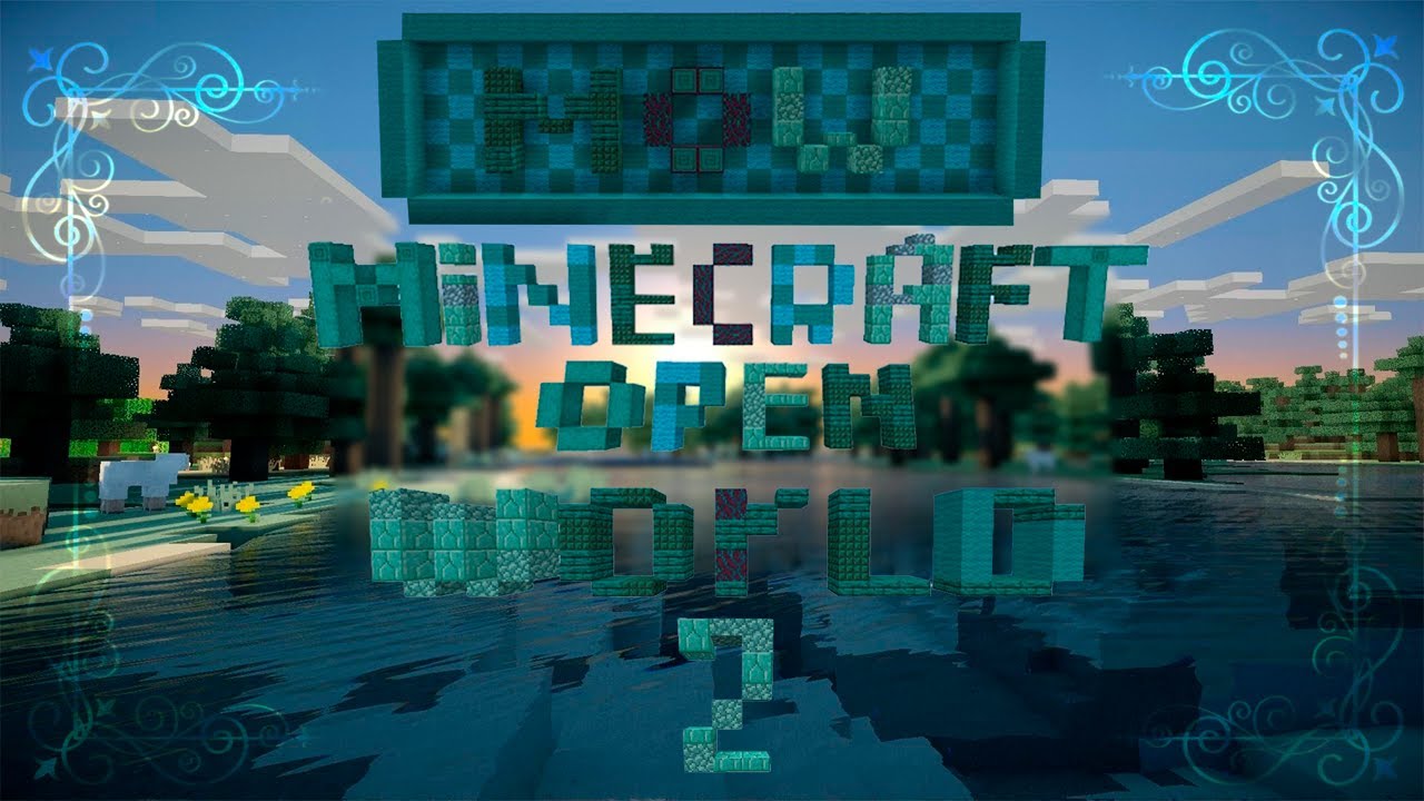 ОТКРЫТИЕ СЕРВЕРА ПО МАЙНКАРФТУ / MINECRAFT OPEN WORLD 2 - YouTube