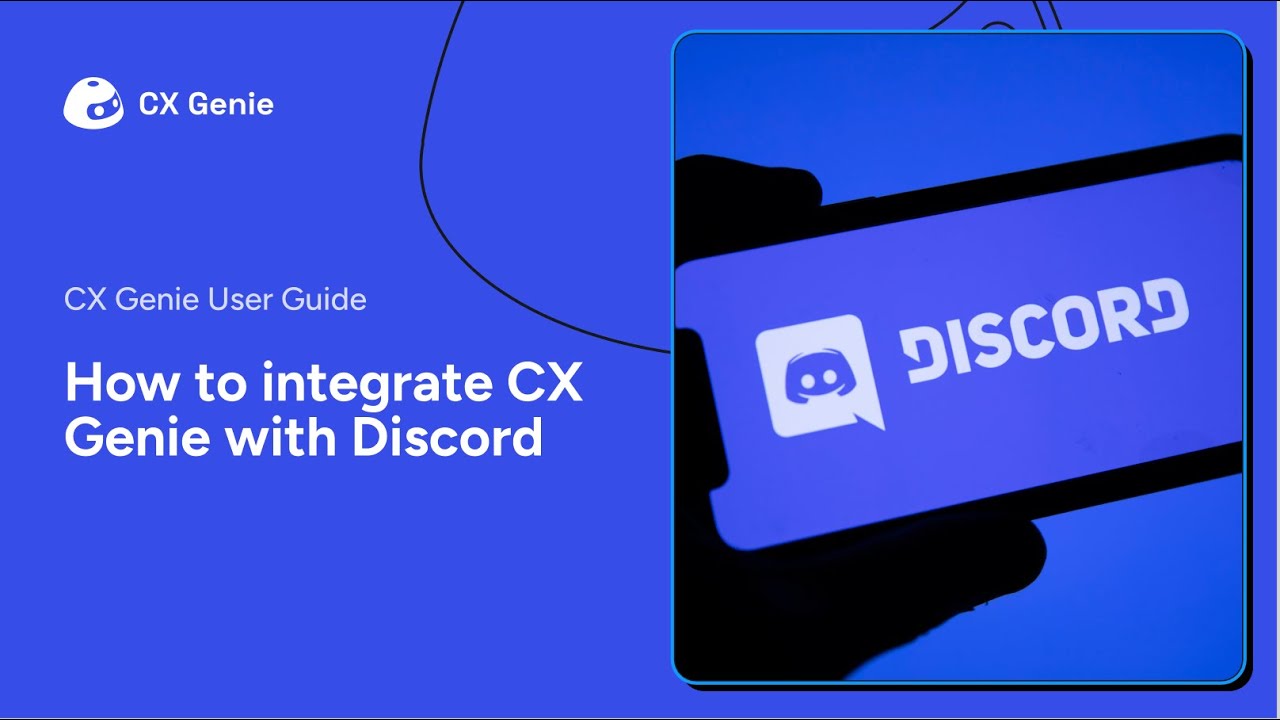 How to integrate CX Genie with Discord - YouTube