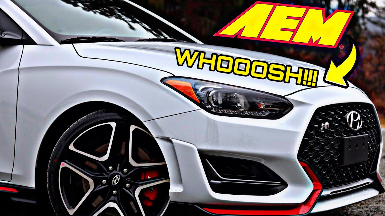 Veloster N AEM Cold Air Intake Install - This Easy Mod Made My Car ...
