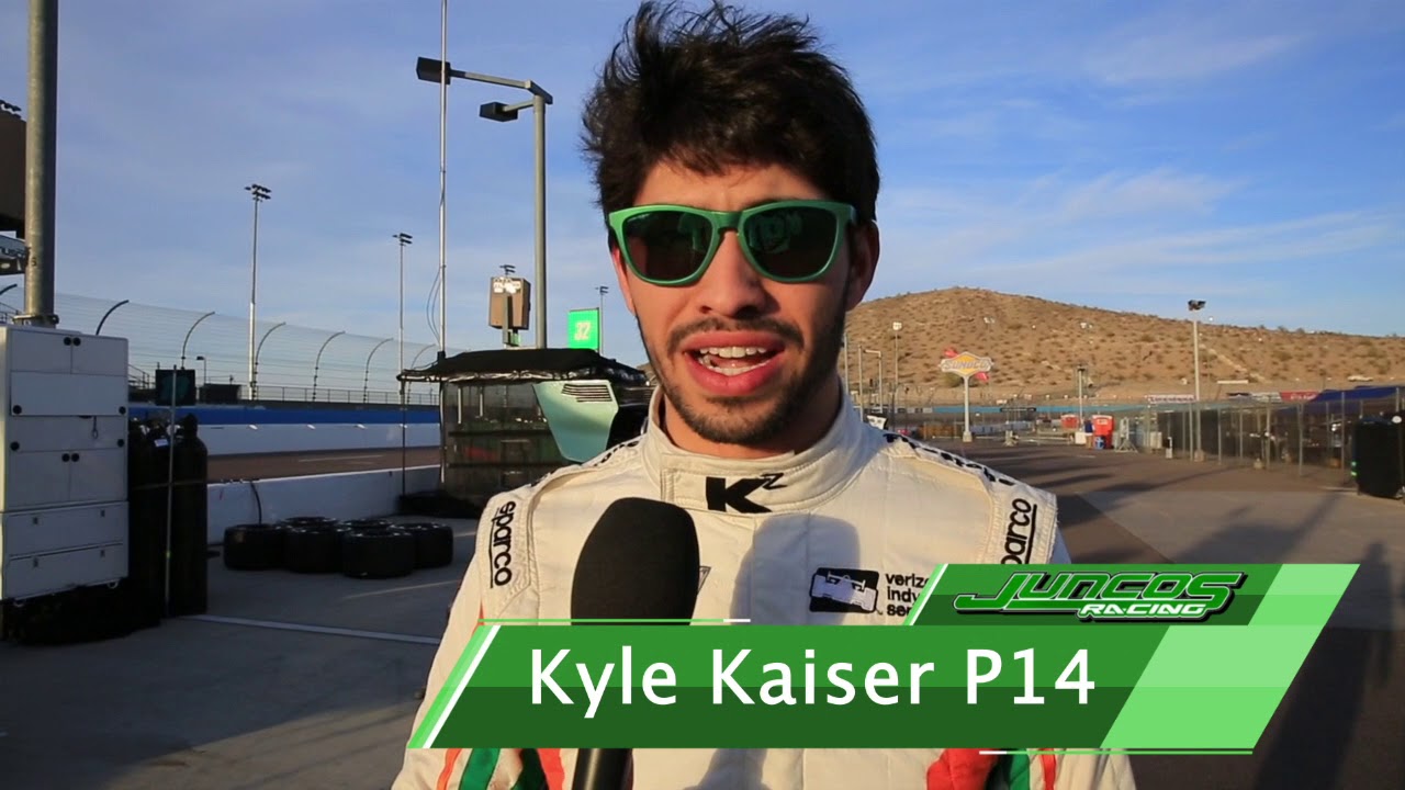 Kyle Kaiser Post Qualifying - YouTube