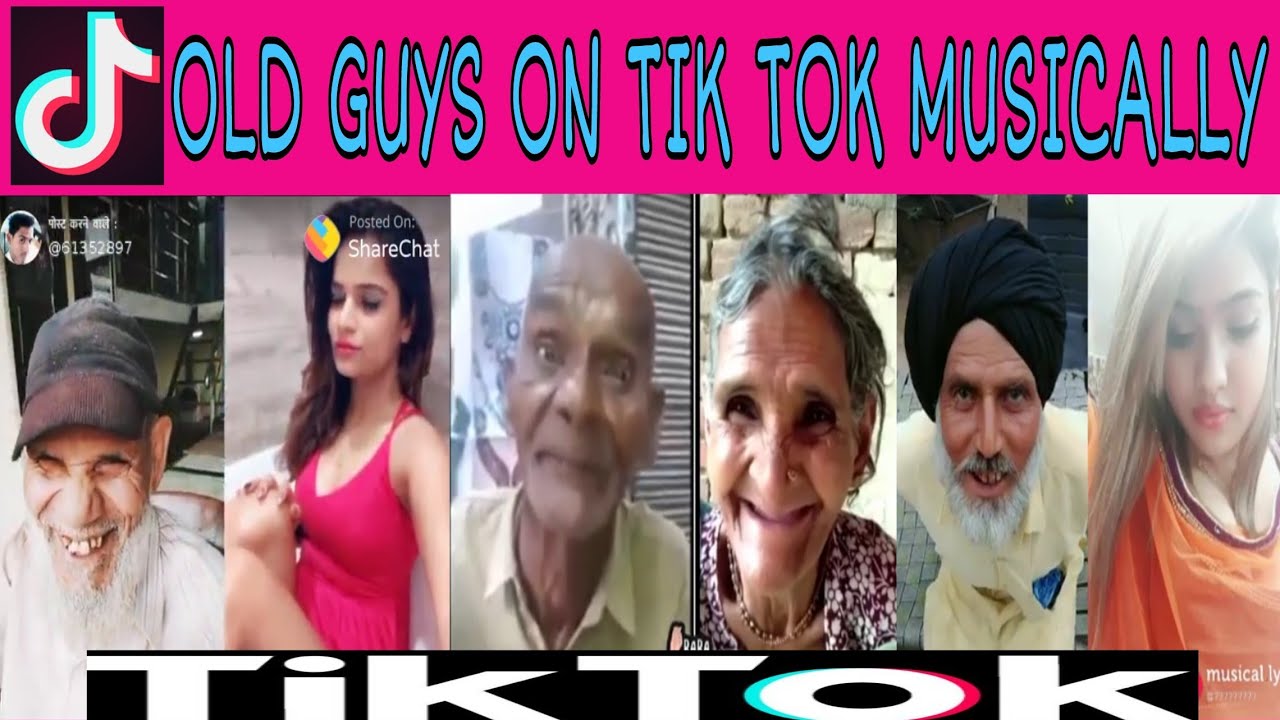 Old guys of india on tik tok funny musically full compilation - YouTube