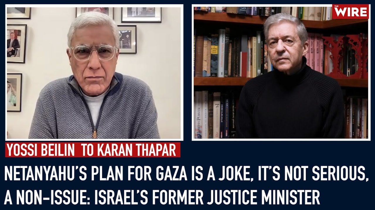 Netanyahu’s Plan For Gaza is a Joke, It’s Not Serious, A Non-Issue ...