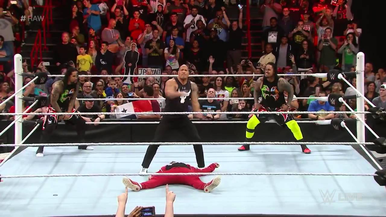 The Rock - Spinebuster | People's Elbow - YouTube