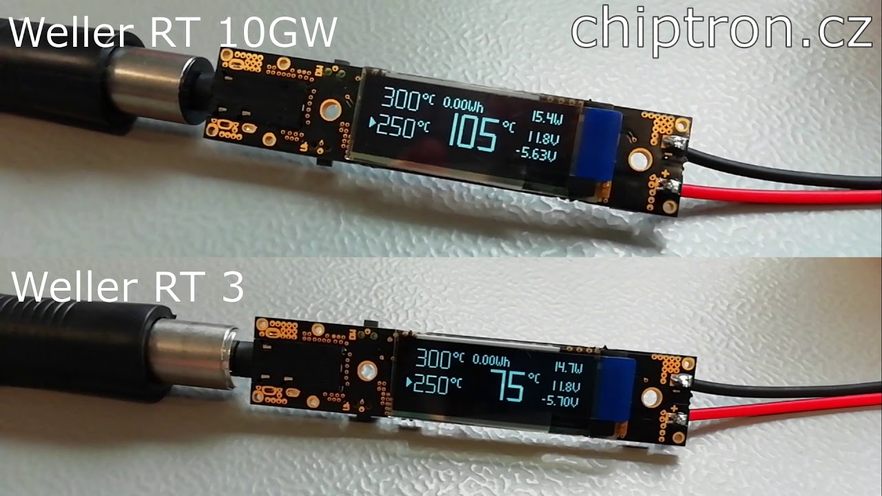 Soldering Pen for Weller RT Tip - YouTube