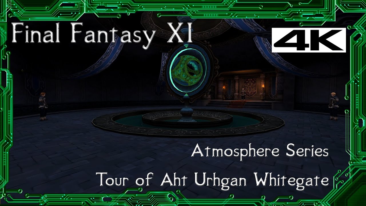 FFXI - 4k Tour of Aht Urhgan Whitegate (Soundtrack and 4k Visuals ...