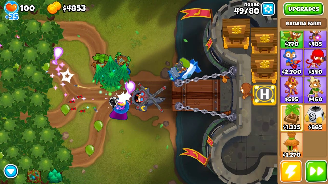 Bloons TD6 - Dark Castle - Hard - YouTube
