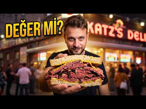 137 Yıllık Lezzet! | New York'un En Pahalı Sandviçi Denedik!