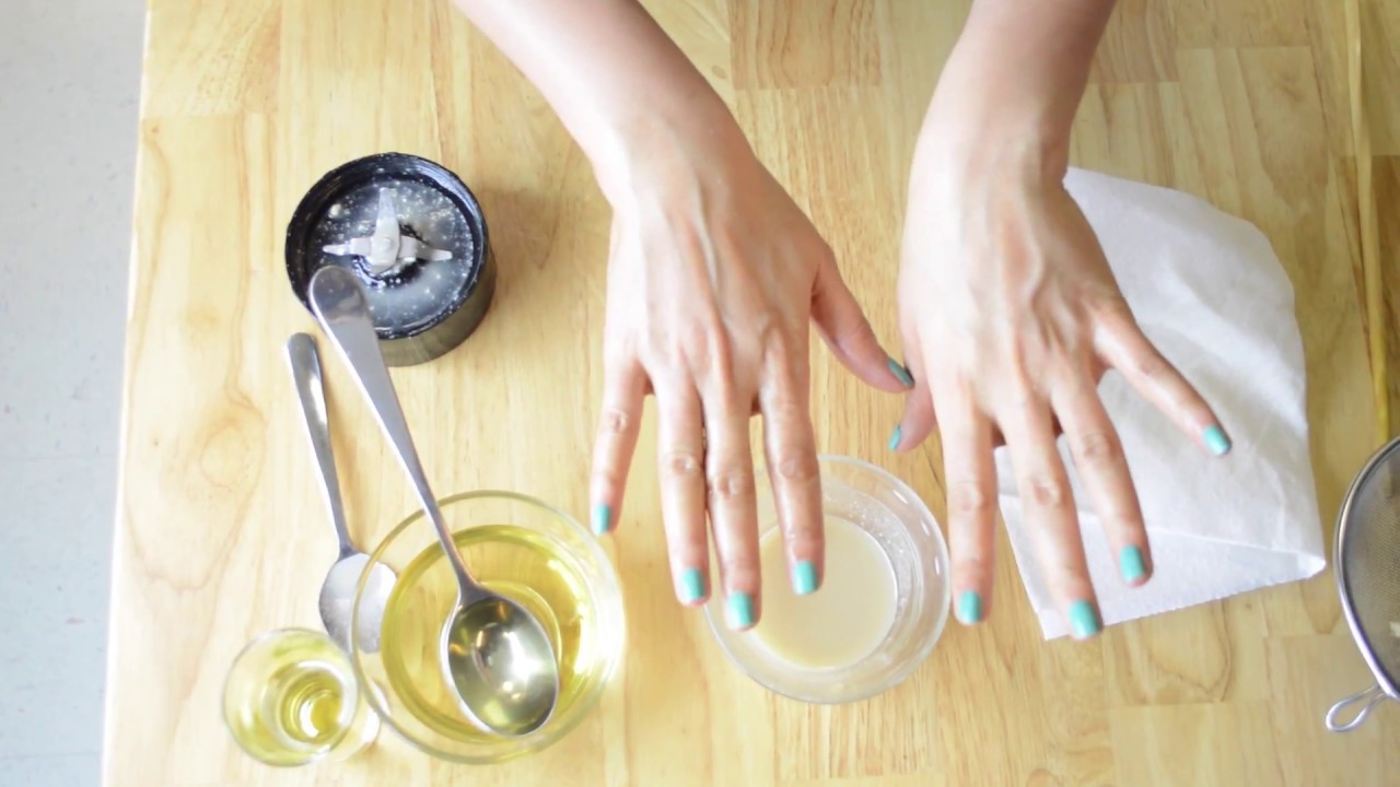 DIY Homemade Hand Butter for Soft & Youthful Hands - YouTube