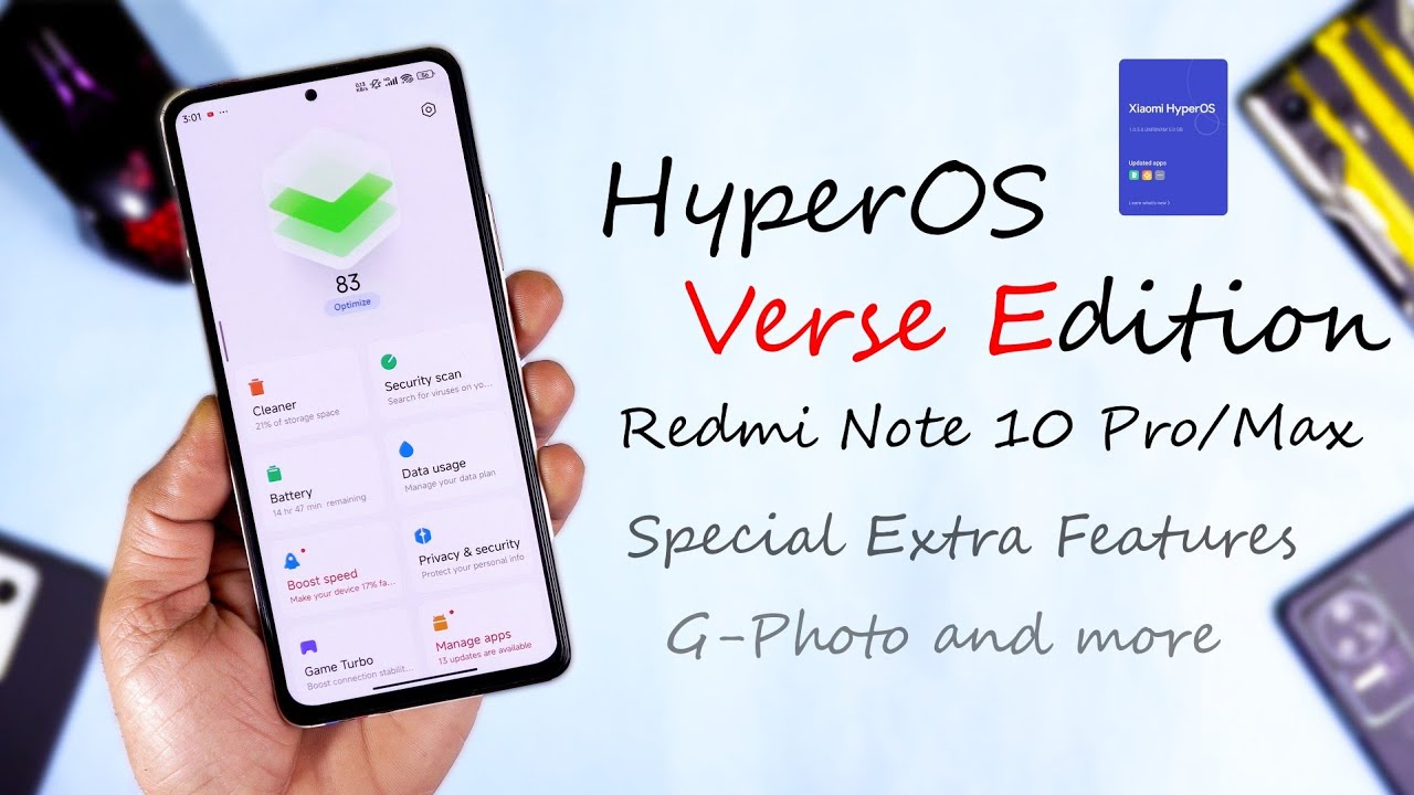 HyperVerse Edition for Redmi Note 10 Pro/Max Review, HyperOS with ...
