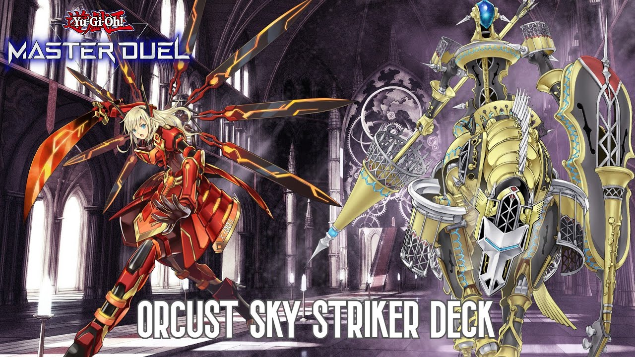 Master Duel! Orcust Sky Striker Deck - YouTube