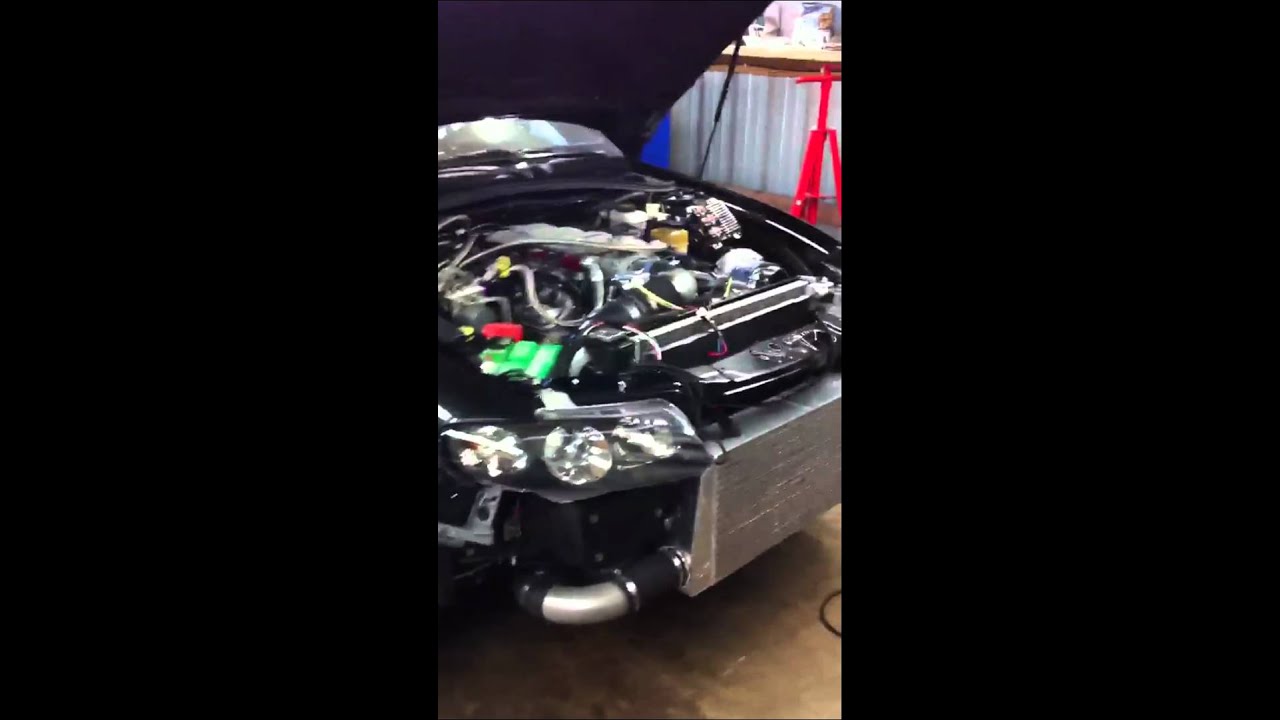 First Start 05 GTO 6.6L 403 stroker 12:1 CR ProCharger F1C supercharger ...