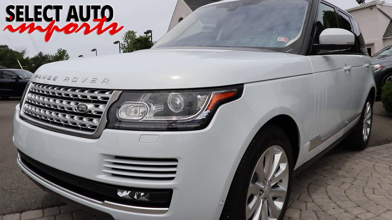 #20660, 2017 Range Rover HSE V6 Supercharged, Yulong White Metallic ...