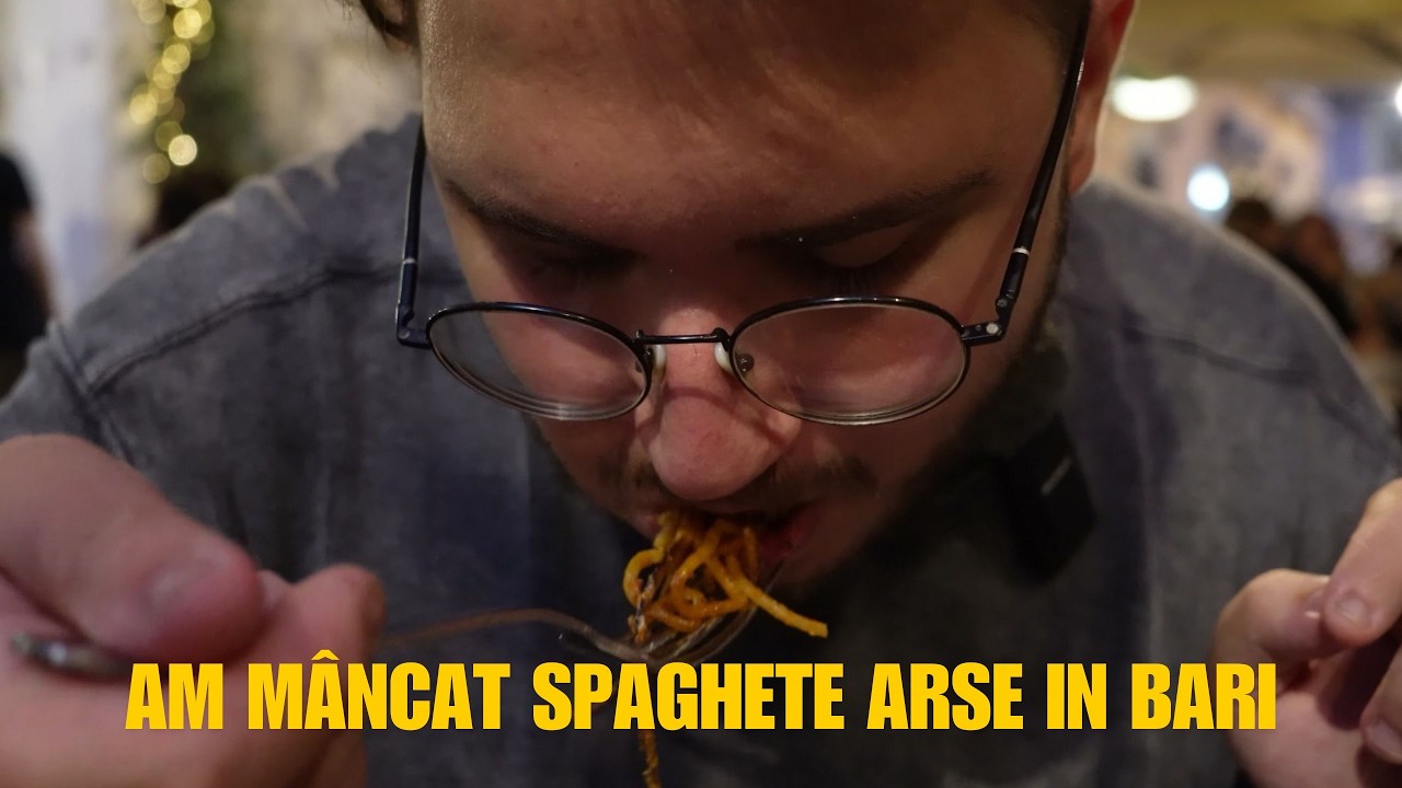 AM MANCAT SPAGHETE ,,ARSE" IN BARI - YouTube