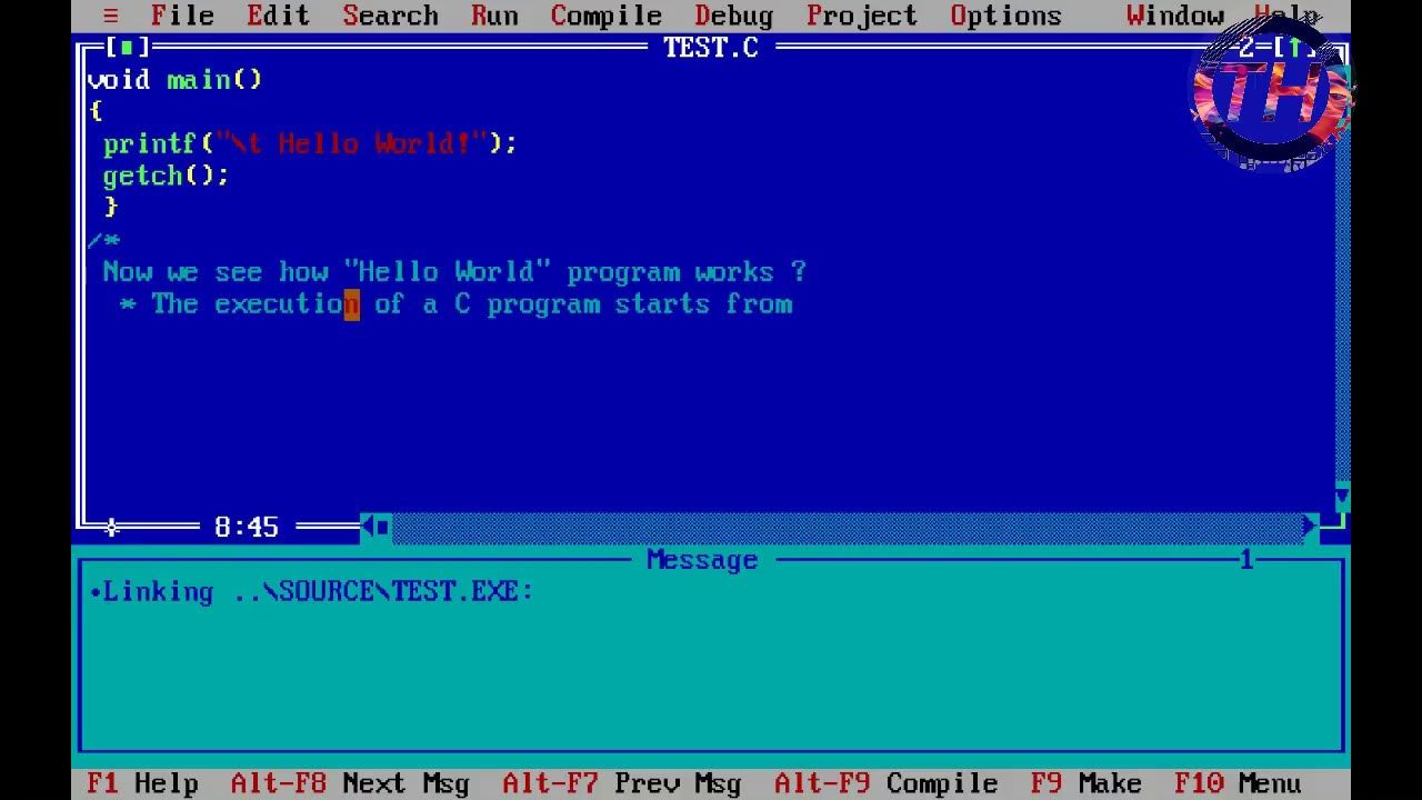 Simple C Program || Hello World! || #1 Crazy Indian Developer - YouTube