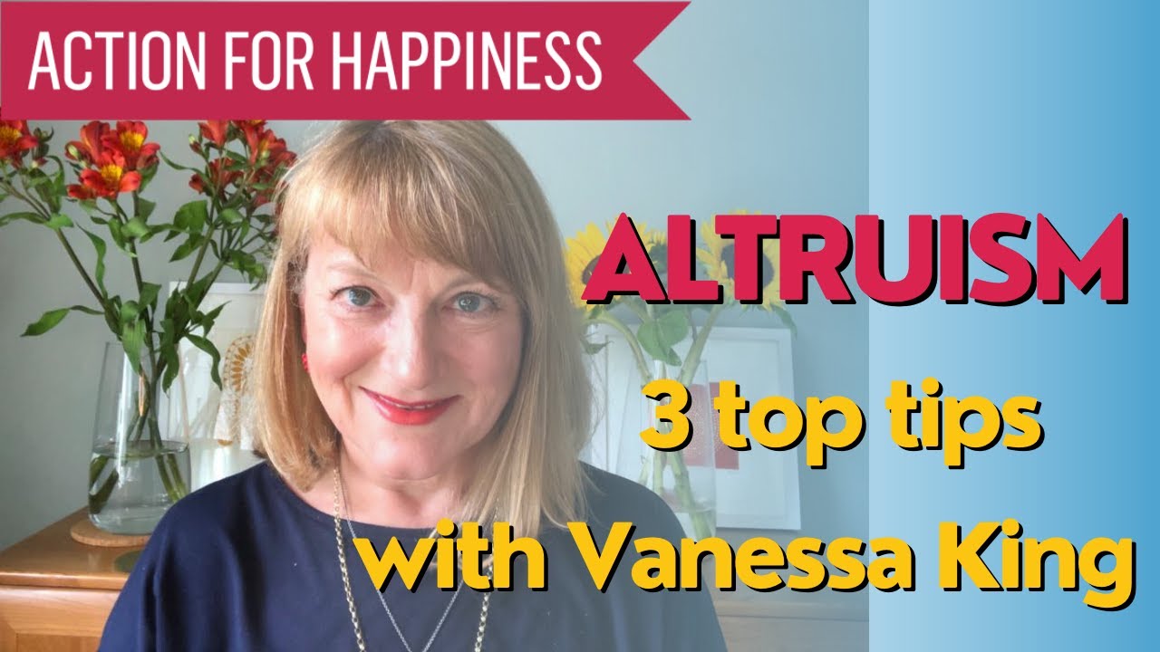 Altruistic August with Vanessa King - YouTube