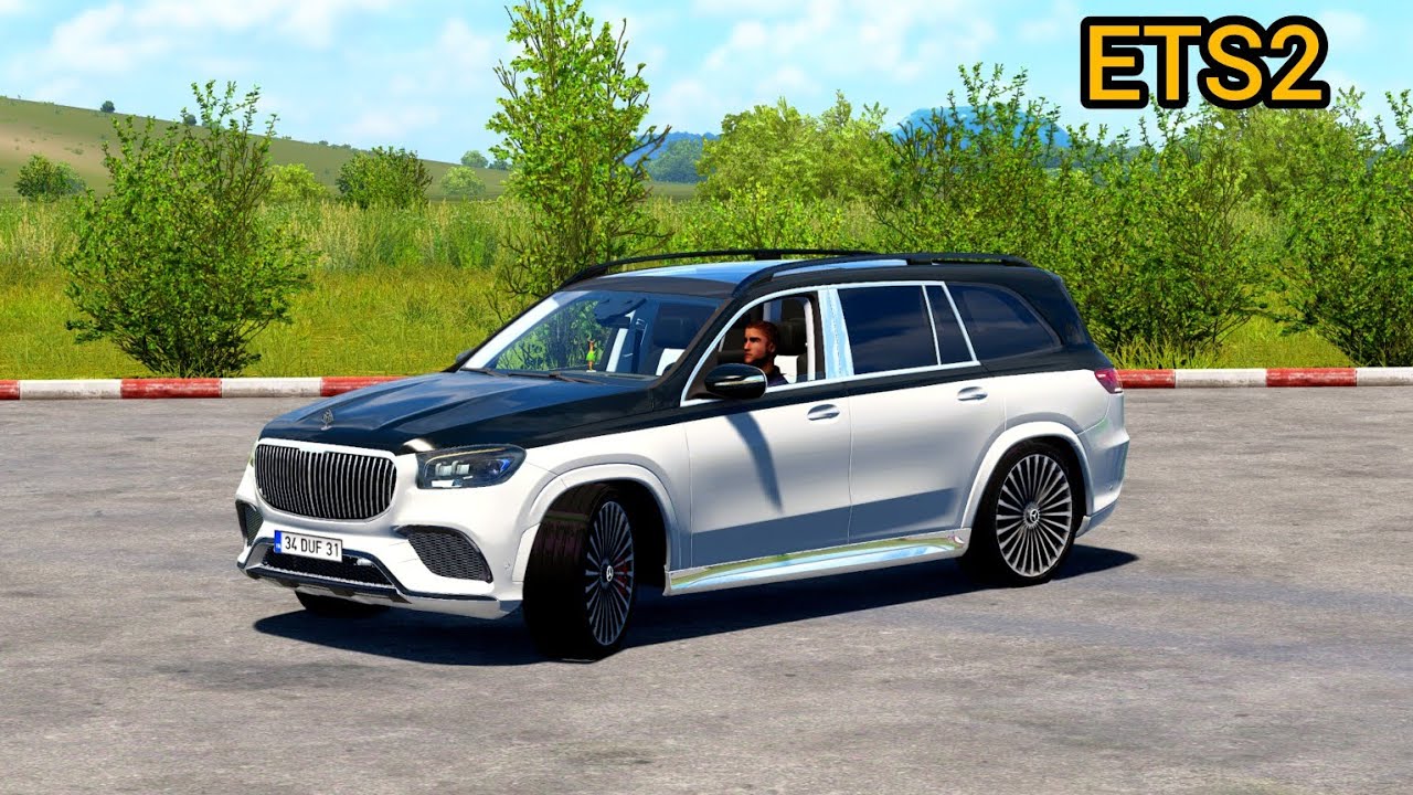 ETS2 Mercedes Benz Car Controller Gameplay - YouTube