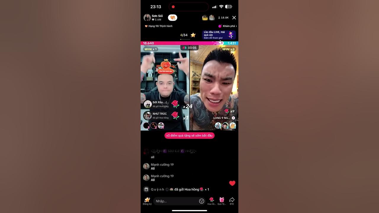 trận cuối kèo căng giữa sơn sói và long 9 ngón long 9 ngon xin thêm 1 kèo chấp 60k điểm và cái ...