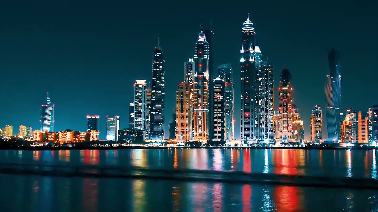 The Amazing Dubai evening view - YouTube