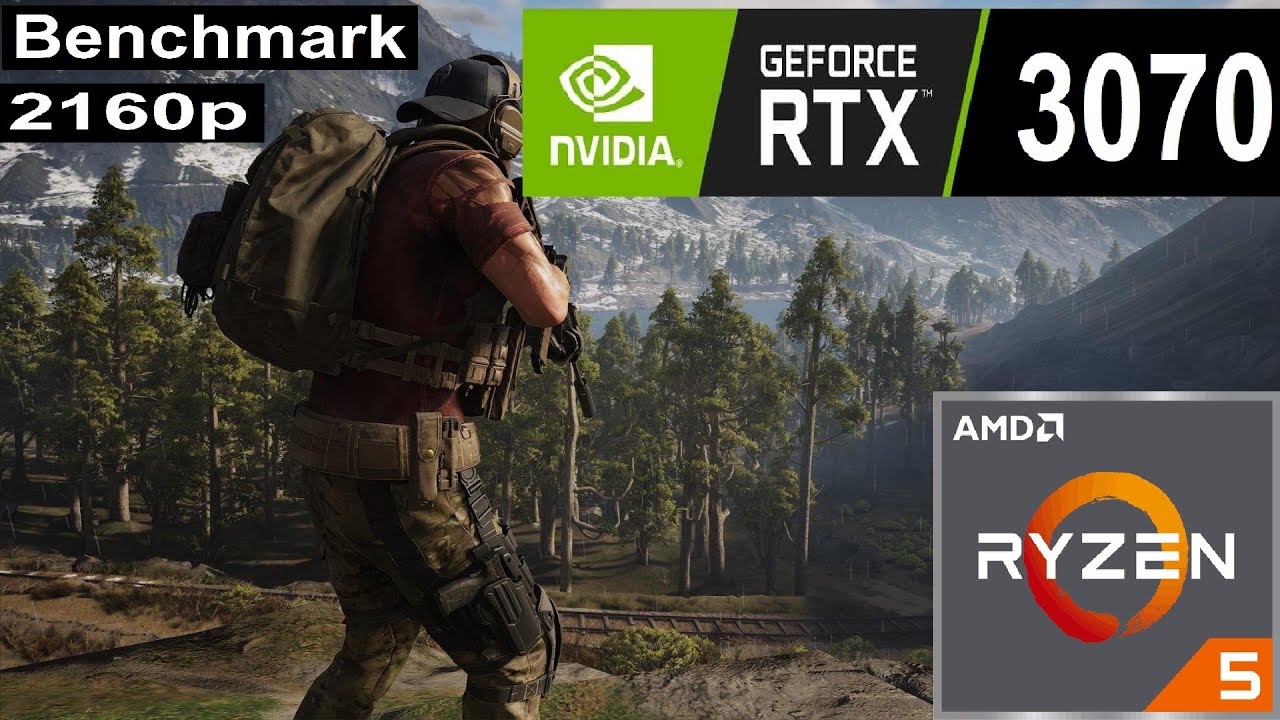 Tom Clancy's Ghost Recon Breakpoint / RTX 3070 / AMD Ryzen 5 3600X / Ultra settings / 4K - YouTube