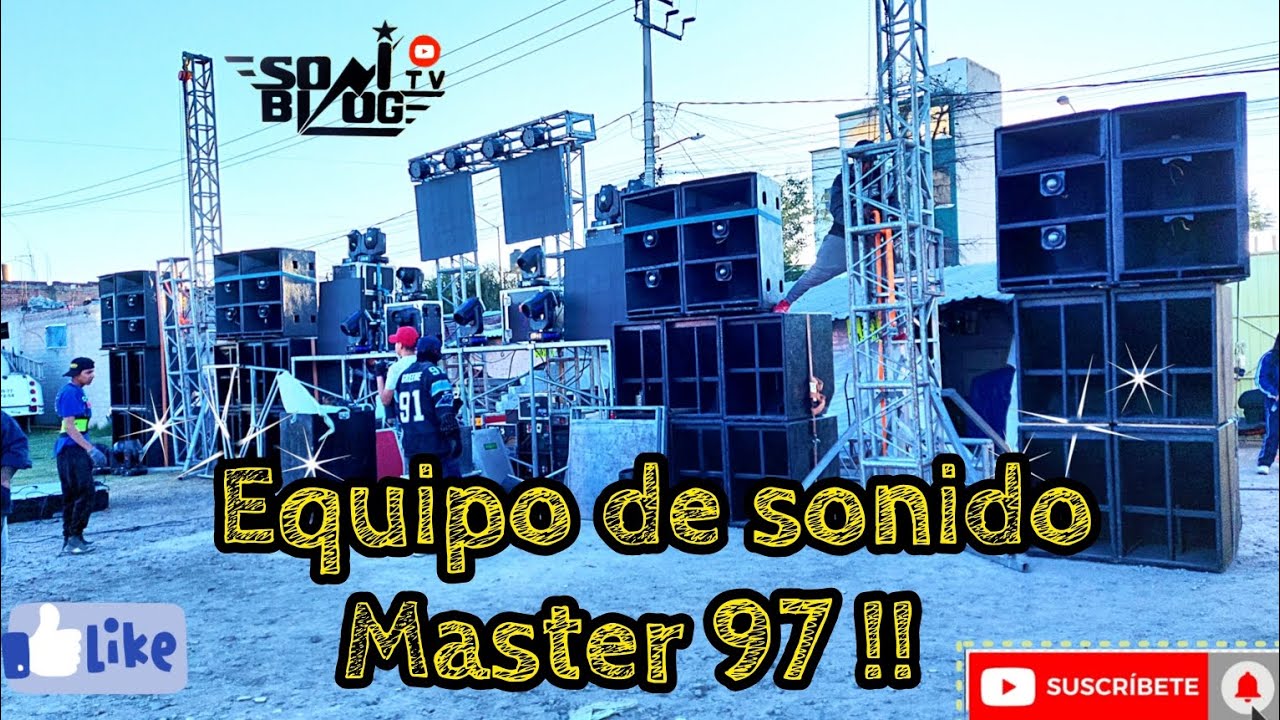 conoce el equipo de sonido Master 97 - YouTube