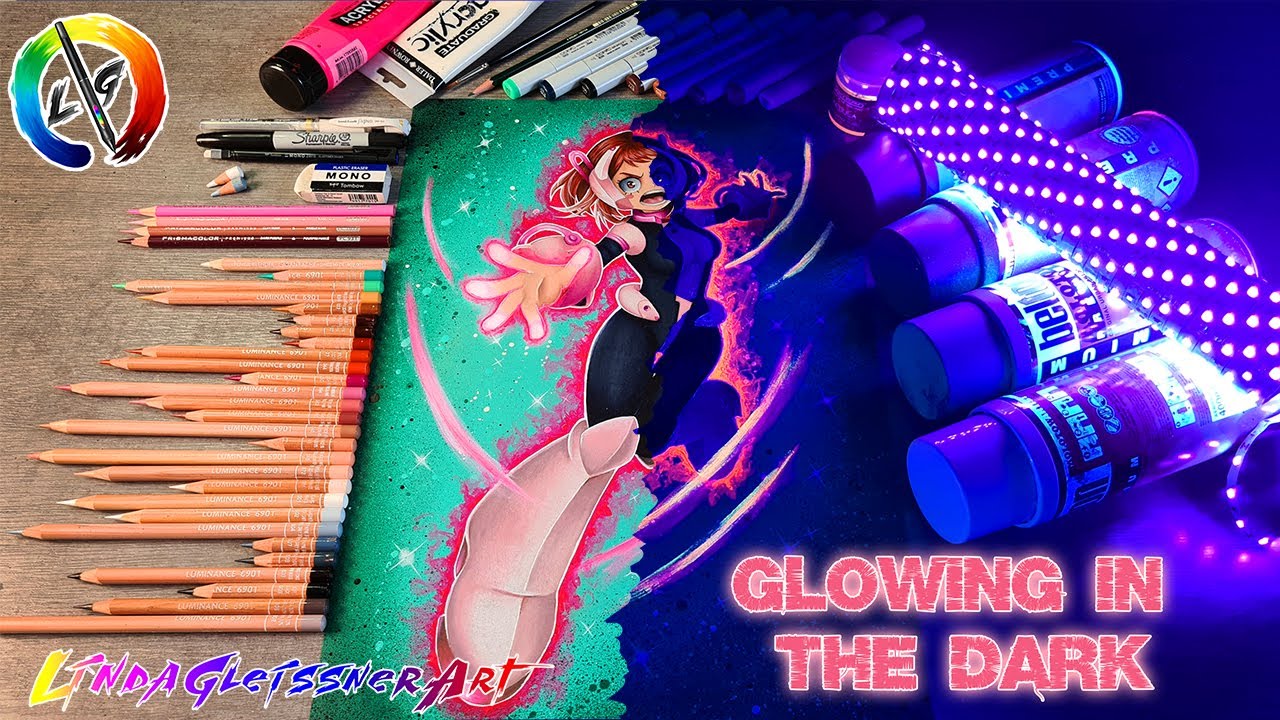 MY HERO ACADEMIA: Ochako Uraraka - Uravity Drawing TIME LAPSE - YouTube