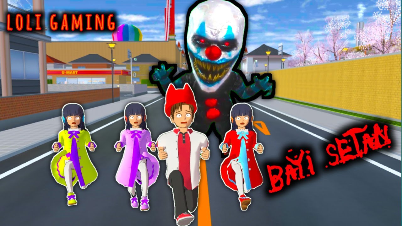 bayi setan menampakkan wujud aslinya yuta dan mio lari terbirit2😱 ...