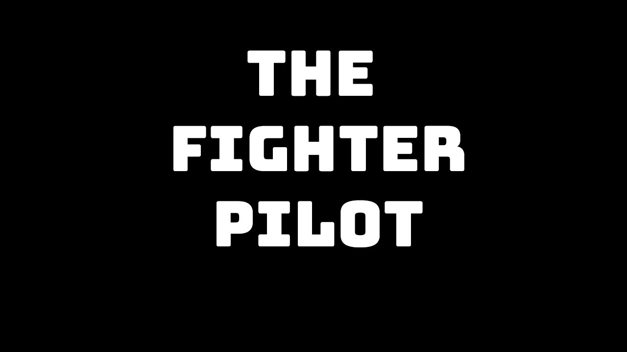 The Fighter Pilot Poem | A dedication and thank you - YouTube