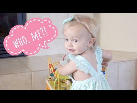 Is Lyla Being Pranked By a 1 Year Old? - YouTube