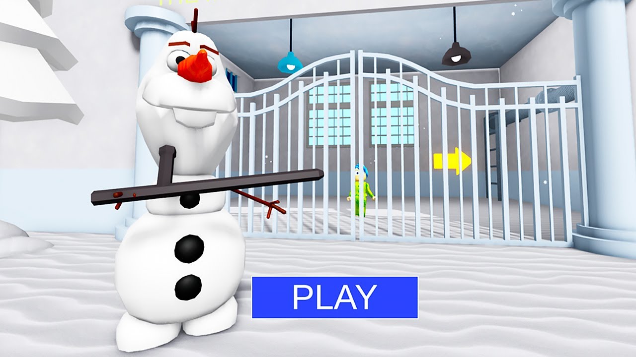 OLAF BARRY'S PRISON RUN OBBY ROBLOX - YouTube