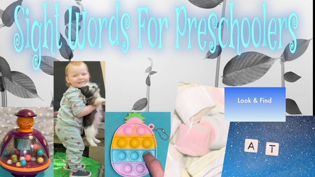 Baby Learning Words Sight Words Learning For Baby And Preschooler ...