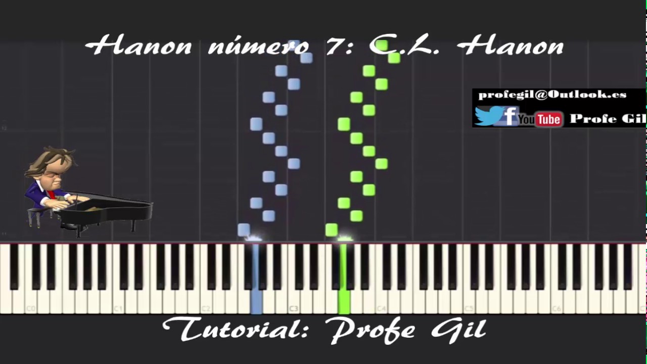 Tutorial Hanon 7 - YouTube