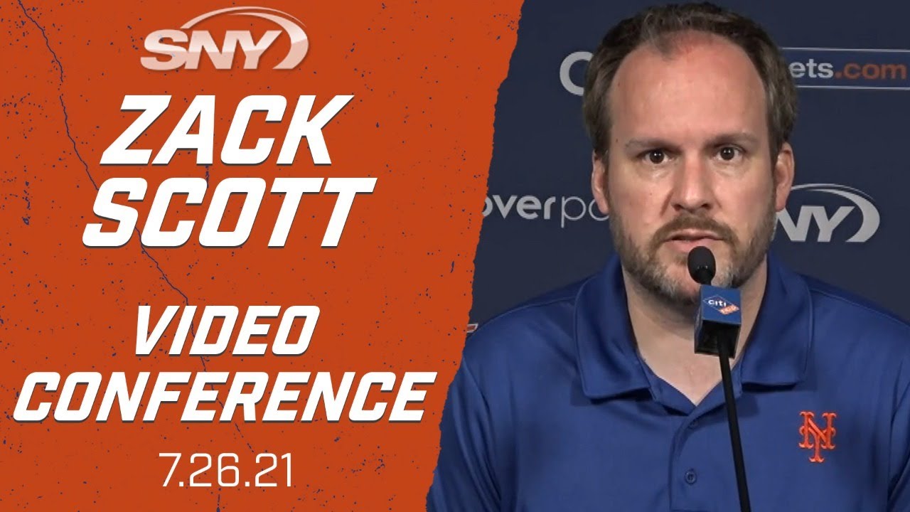 Mets Acting GM Zack Scott explains MLB Trade Deadline strategy | Mets ...