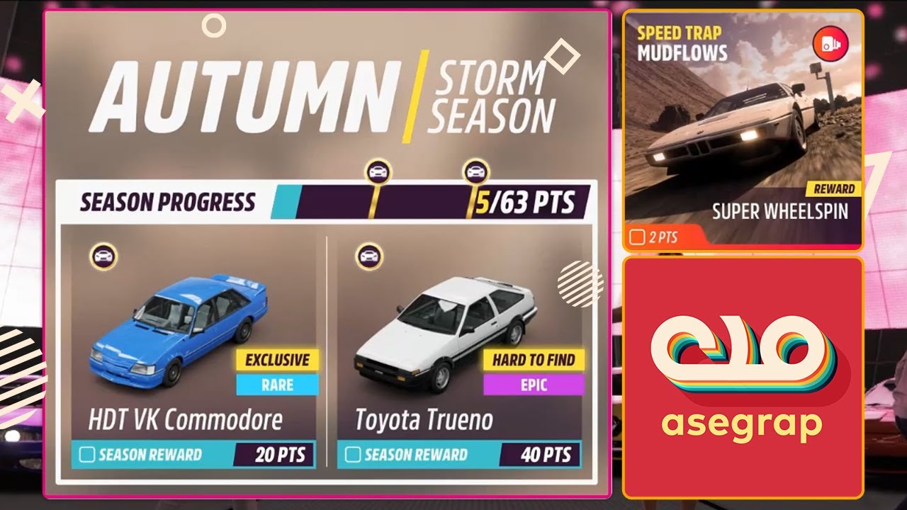 SPEED TRAP - MUDFLOWS | SERIES 11 - AUTUMN | FORZA HORIZON 5 | 2022 ...