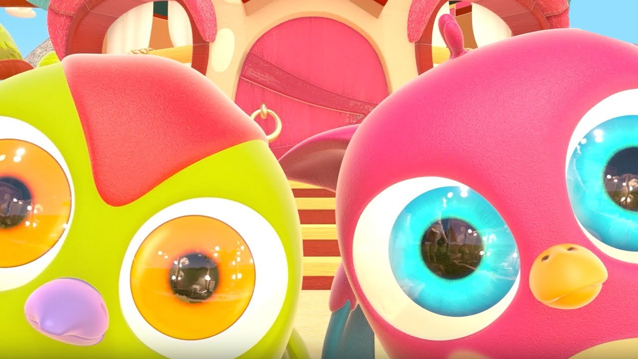 Hop Hop the Owl🦉A Race Track for toy Cars. Educational cartoons for ...